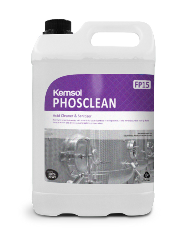 Acid Cleaner, Sanitiser - Kelly Hygiene - New Zealand
