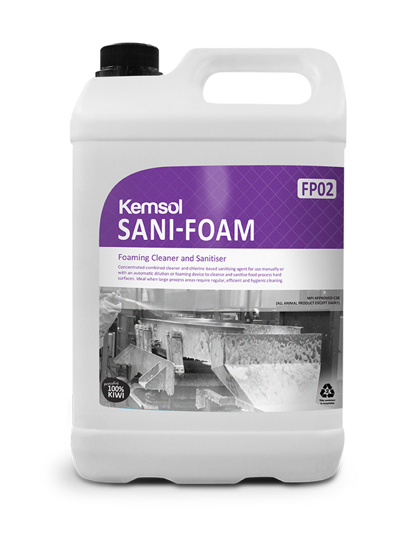 Foaming Cleaner, Sanitiser - Kelly Hygiene - New Zealand