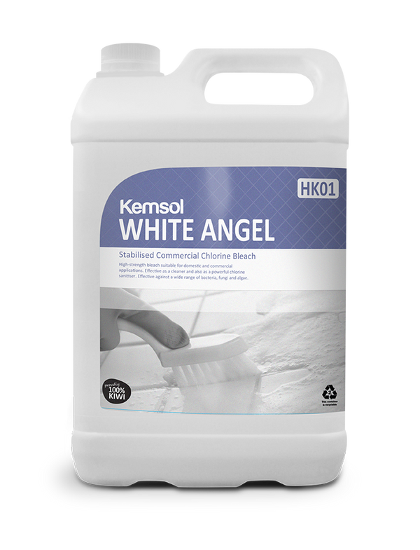 Stablised Commercial Chlorine Bleach - Kelly Hygiene - New Zealand